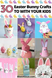 30 Adorably Cute Easter Bunny Crafts For Kids To Make This Year